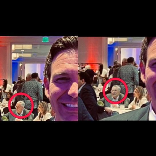 Fact Check: Ron DeSantis Picture Does NOT Show George Soros In The ... Fact Check: Ron DeSantis Picture Does NOT Show George Soros In The ...